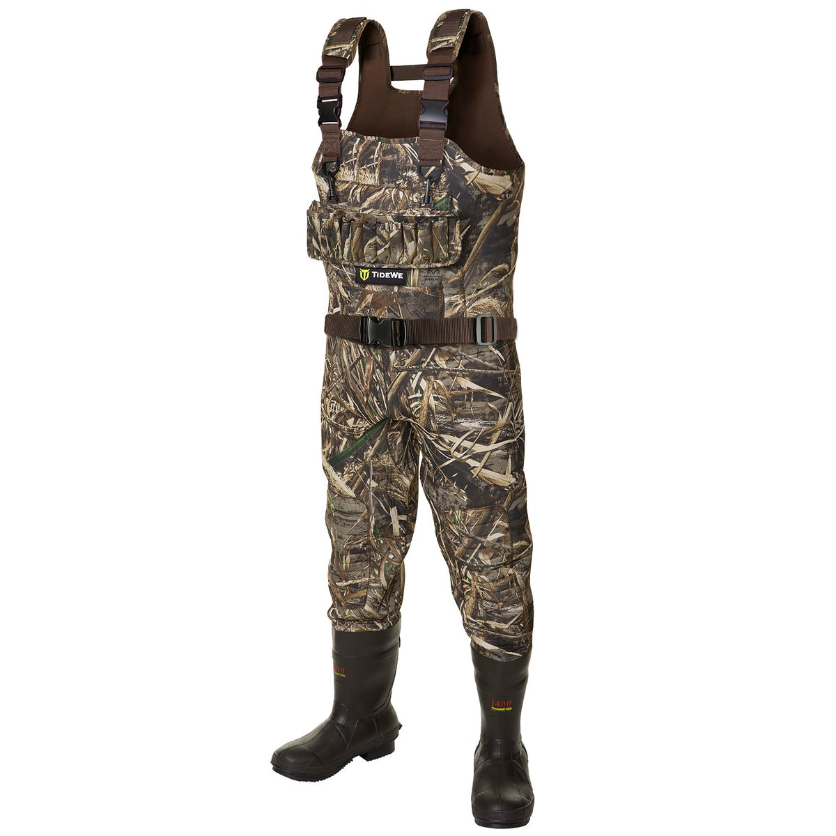 TideWe® Hunting Waders, 5mm Neoprene Chest Waders with 1400 Gram ...